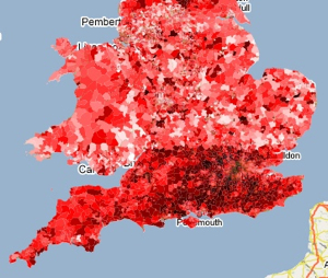 PropertyInvesting.net: property investment special reports: 223: UK House Price Maps - crash ...